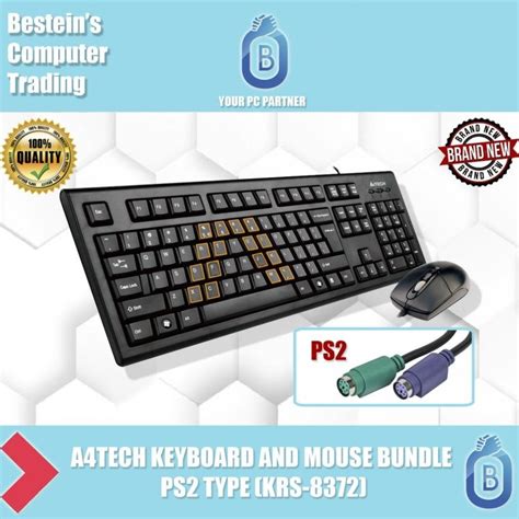 A4tech Ps2 Bundle Keyboard And Mouse Bundle Krs 8572 At 42000 From