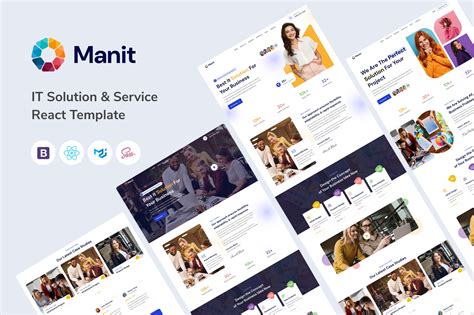 Manit It Solutions And Technology React Template