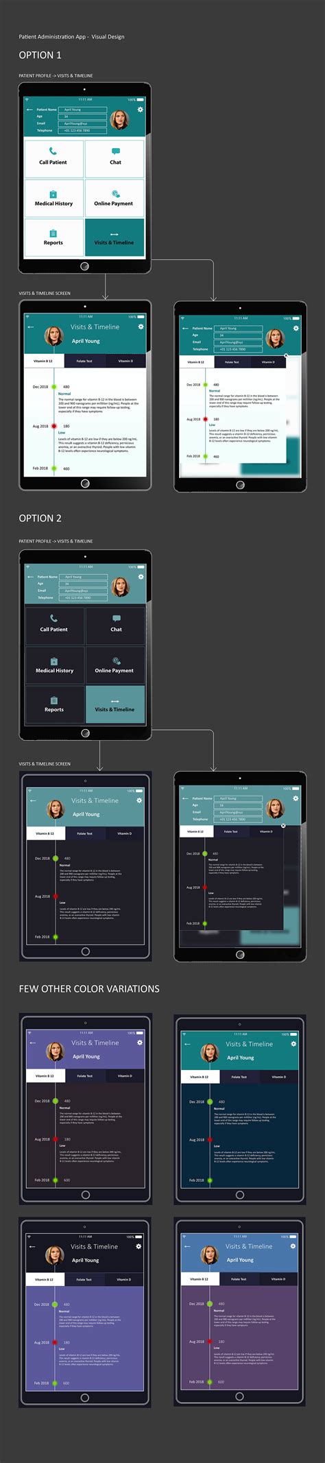 UI Visual Design On Behance