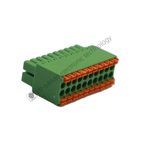 China Pluggable Terminal Block Pcb Plug 20p Suppliers Manufacturers