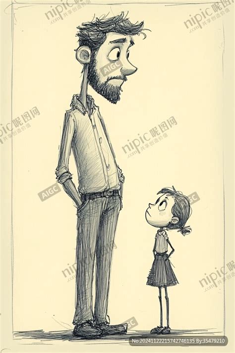 Ai创作图父亲女儿手绘背景 卡通父女 父女插画 爸爸把我变小了 父亲节原创手绘 爸爸与我 父与女 父亲的指导 父亲节手绘 品味父爱 女儿的父亲 伟大父爱 父情节素材 爸爸的小情人 父女情