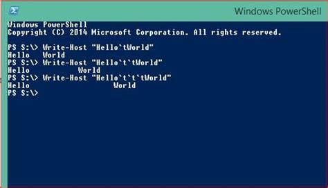 powershell special characters r sysadminblogs