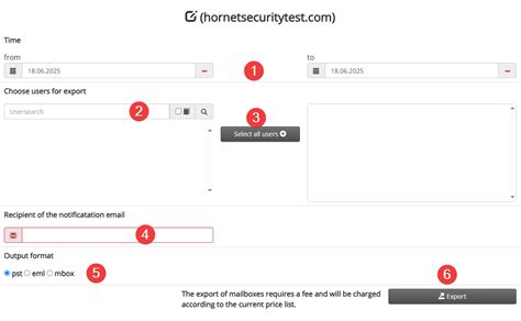 How To Export Archive From Export Manager Hornetsecurity Knowledgebase