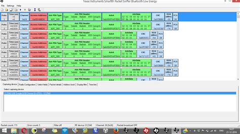Cc2540emk Usb How To Decode Data From Advertised Packet Obtained After