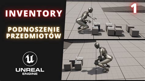 Inventory system Podnoszenie przedmiotów Unreal Engine 5 Items