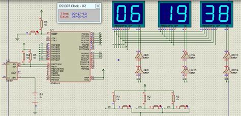 Đồng hồ thời gian thực AVR ATmega 16