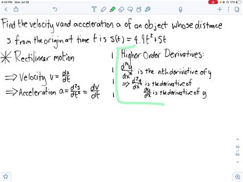 solved the acceleration a of an object varies with time t according