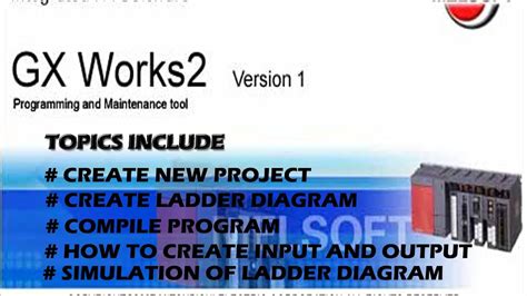 Gxworks2 Plcprogramming Mitsubishi Simulation Gx Works 2 Plc Programming Of Mitsubishi Plc
