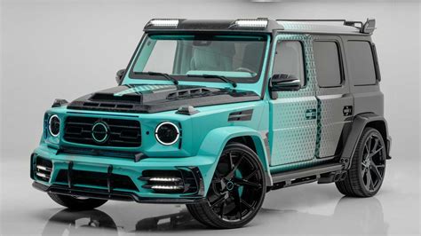 “algorithmic Fade” Mercedes Amg G 63 Is A One Off Custom Vehicle By