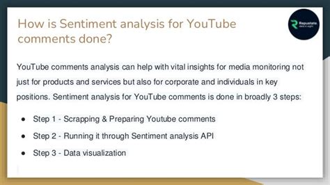 Youtube Sentiment Analysis Pptx Social Networking Internet