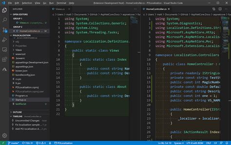 My First Visual Studio Code Extension Git Status Backgrounds GitStatusBg Matt Lacey