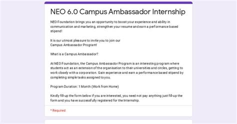 Sakshi Raj On Linkedin Neo 60 Campus Ambassador Internship