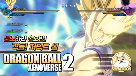 시바준] 드래곤볼 제노버스 2 Pq 분노하라 손오반 격돌 퍼펙트 셀 Youtube
