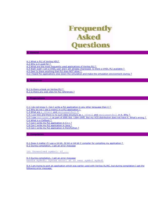 Verilog Pli Faq Pdf C Programming Language Subroutine