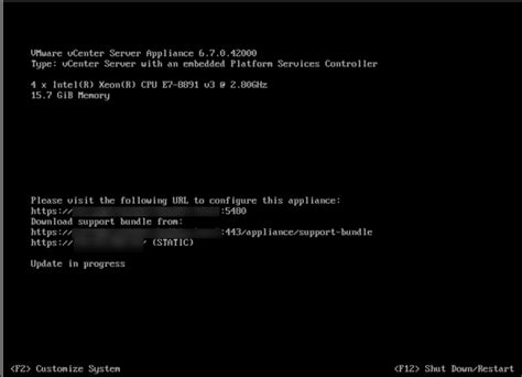 Patching Vcenter Server Appliance Upgrade 67u3b To 67u3f From Iso