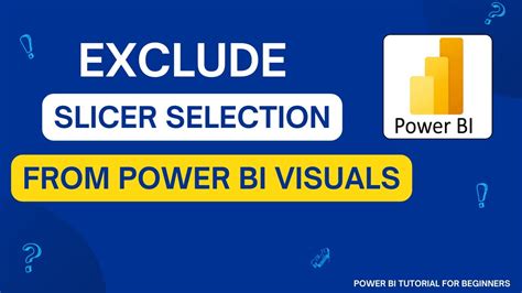 Power Bi Trick Exclude Slicer Selection From Visuals Using Dax Step By Step Guide Youtube