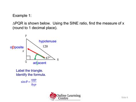Mwa10 72 Sine Ratio Ppt Mwa10 72 Sine Ratio Ppt