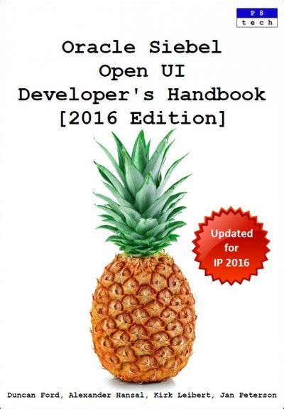 Oracle Siebel Open Ui Developers Handbook Pdf Download Here