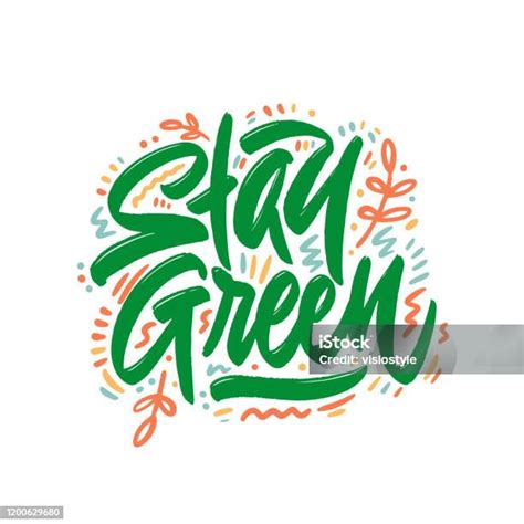 녹색을 유지합니다 지구를 절약하고 폐기물 개념을 줄입니다 손으로 그린 생태 문자 배지 환경 친화적 인 라이프 스타일 포스터 티셔츠 프린트 스티커 엠블럼 배너 토트 백 디자인