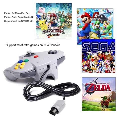 Xinhongry 2 Pack N64 Controller Classic Retro Wired Philippines Ubuy