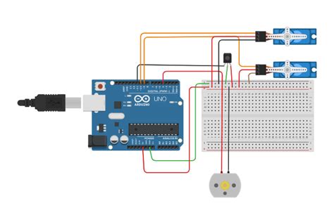 Circuit Design Hand Circut Part Tinkercad