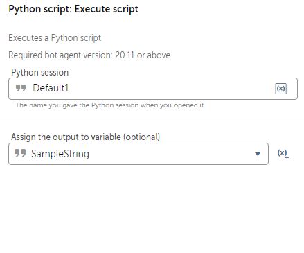 Python Returns Error While Running The Execute Script Command Community