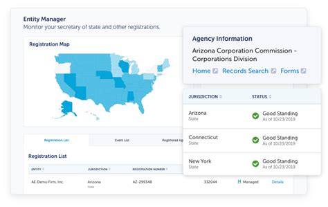 Entity Management Software Harbor Compliance