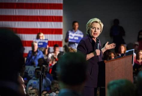 Hillary Clinton Warns Against Treating Donald Trump As ‘normal Candidate The New York Times