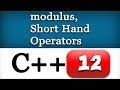Modulus And Short Hand Operators LearningLad
