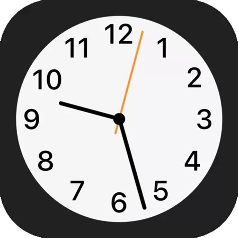 Ios Clock App Icon Free Apple Vector Svg Png Download