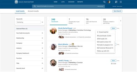 Linkedin Sales Navigator Gets New Engagement Alerts Custom Lists More