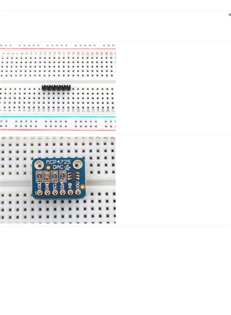 Mcp4725 Tutorial Datasheet By Adafruit Industries Llc Digi Key