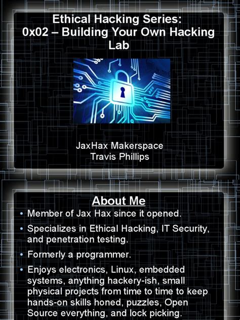0x02 Ethical Hacking Series Building Your Own Hacking Lab Pdf Pdf