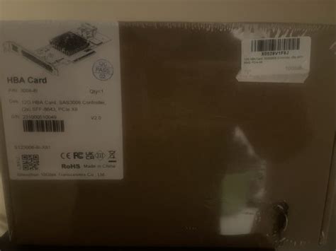 12g Internal Pci E Sas Sata Hba Controller Card Broadcoms Sas 3008 Compati Ebay