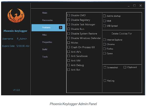 meet phoenix keylogger a new malware as a service product gaining
