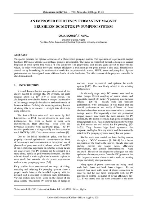 Pdf Hysteresis Current Control Of A Permanent Magnet Brushless Dc