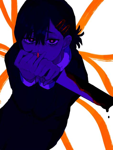 Higashiyama Kobeni Chainsaw Man Drawn By Pecopecosupipi Danbooru