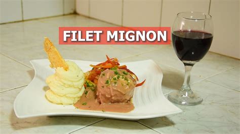 Como Hacer Un Filet Mignon Receta Cocina Filete Miñon Cooking Food