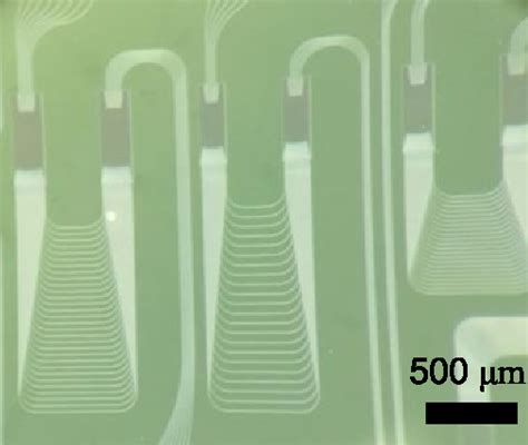 figure 2 from low loss compact silicon nitride arrayed waveguide