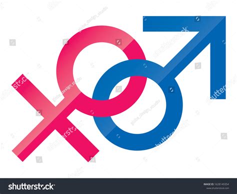 Illustration Sign That Connects Halfdimensional Woman Stock Vector Royalty Free