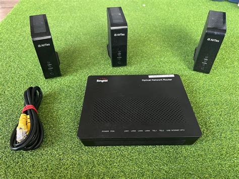 Singtel Fibre Router Mesh Router Computers Tech Parts Accessories Networking On Carousell