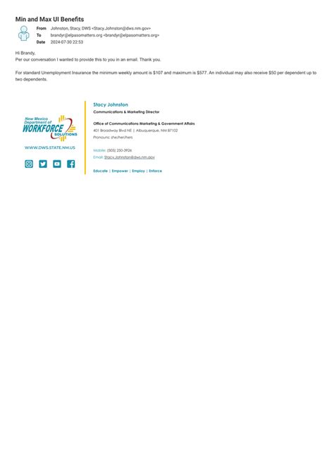 Min And Max Ui Benefits Documentcloud