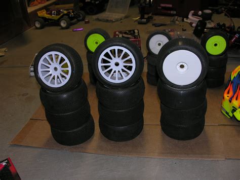 3 New Sets Of 1 8 Scale Truggy Wheels Tires R C Tech Forums