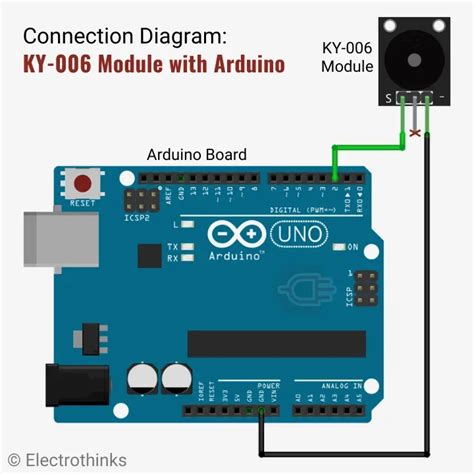 Ky 006 Passive Buzzer Module Electrothinks
