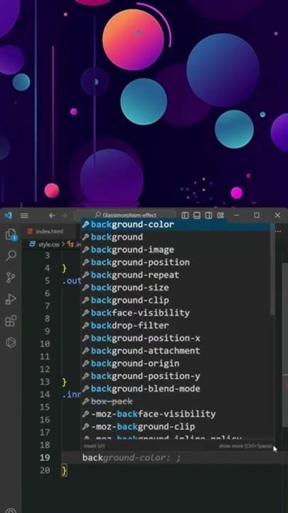 Glassmorphism Animation With Html And Css Frosted Glass Ui Effect