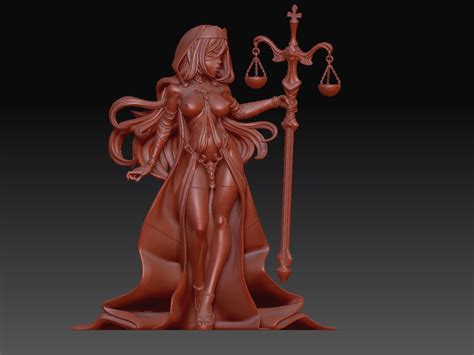 The Justice Sexy Nsfw 3d Print Model Stl And Obj Files For Any Size