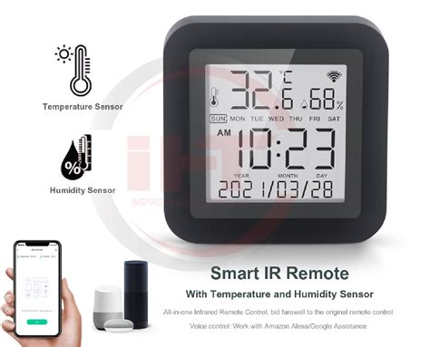 Smart Wifi Temperature Humidity Sensor With Ir Control Iht Smart Technology
