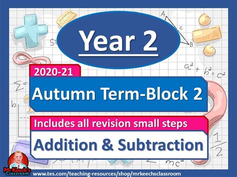 Year 2 Addition And Subtraction Autumn Block 2 White Rose Maths Teaching Resources