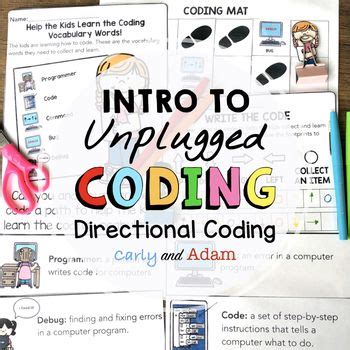 Intro To Unplugged Coding Directional Coding Teaching Coding