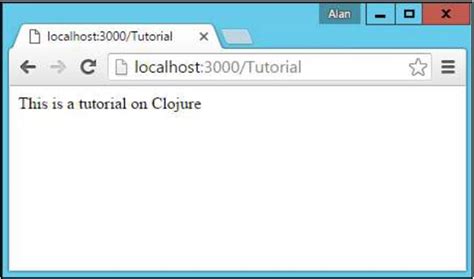 Clojure 应用程序w3cschool